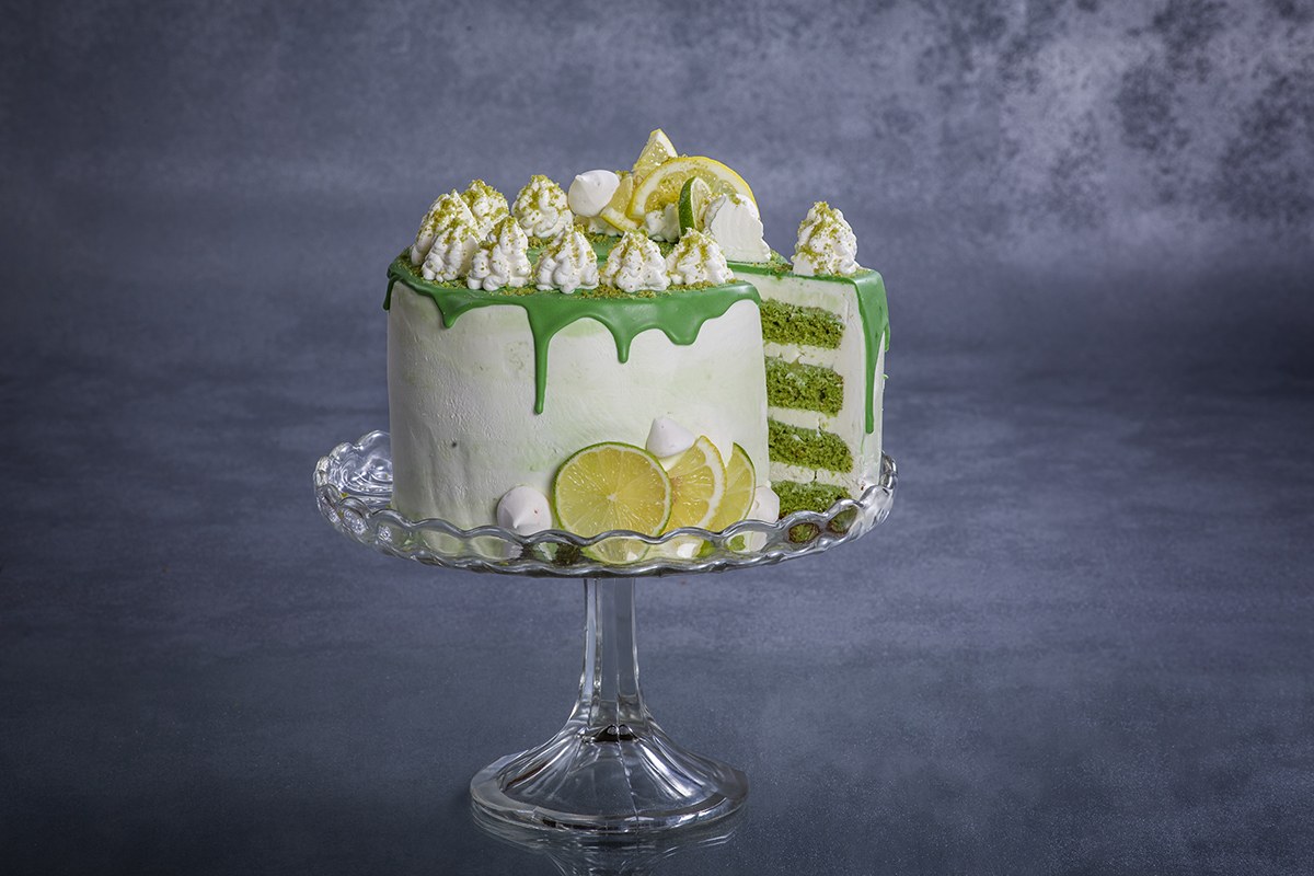 Svieža citrónová torta so zeleným čajom — Zeelandia Slovensko